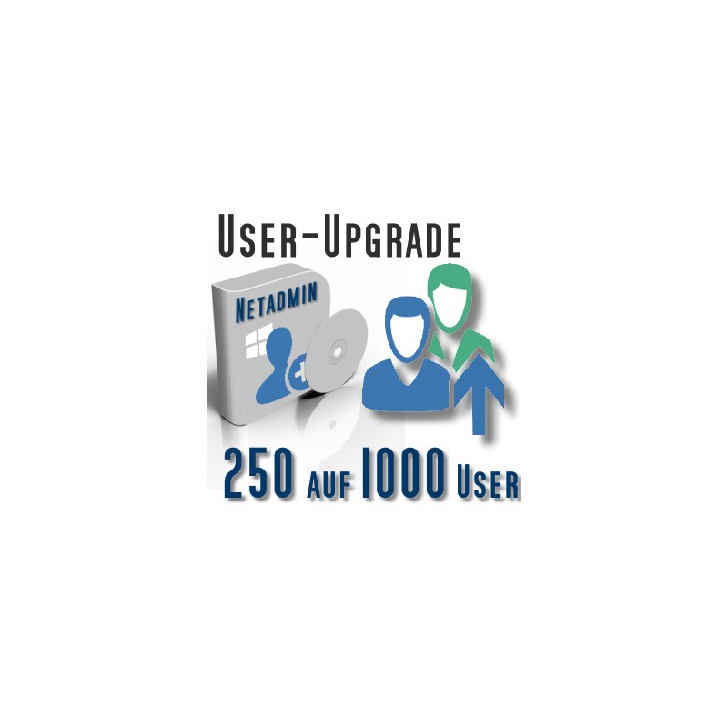 Upgrade Von 250 Auf 1000 User Netadmin Usermanager